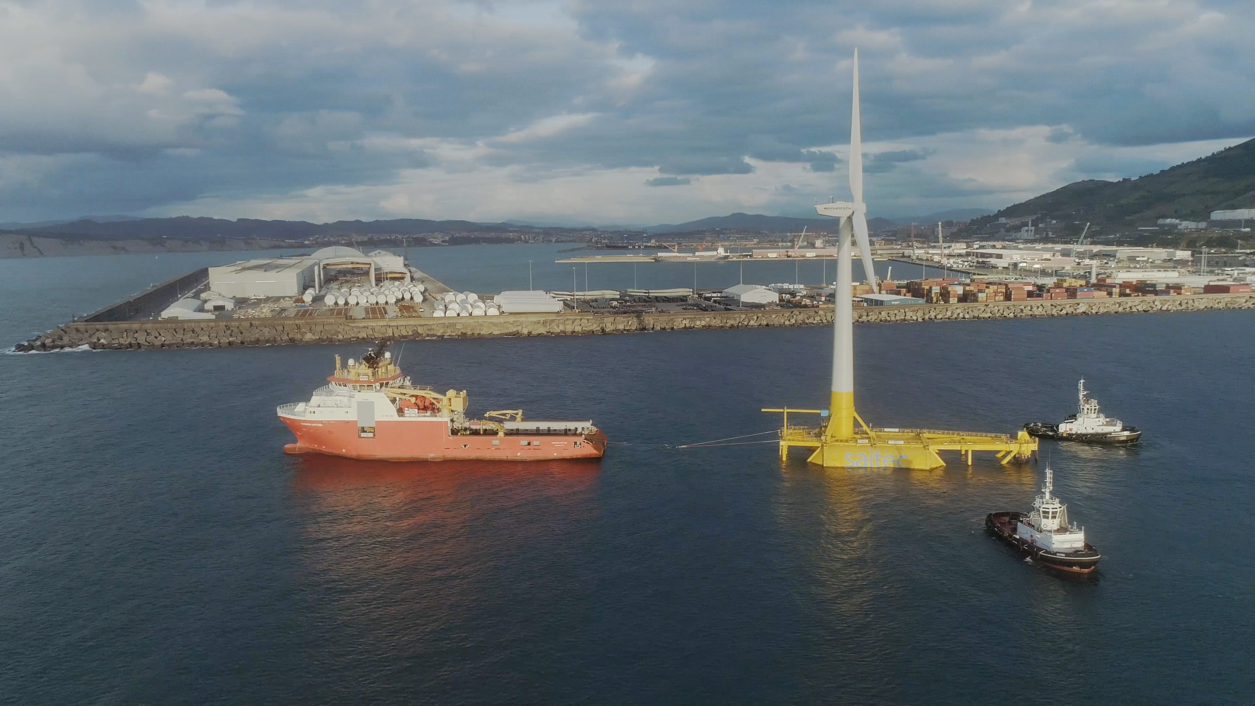 DemoSATH offshore installation - Sathscale